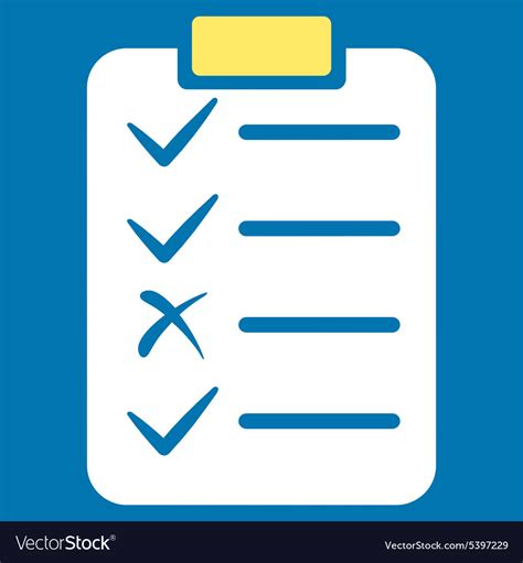 Task List Icon From Commerce Set Royalty Free Vector Image