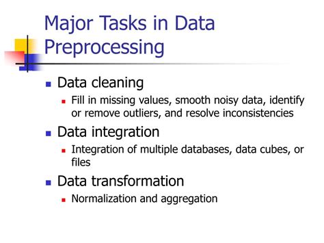 Ppt Data Preprocessing Powerpoint Presentation Free Download Id549928