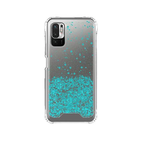 Capa Xiaomi Redmi Note 10 5G Anti Choque Brilhantes Verde Água Copertini