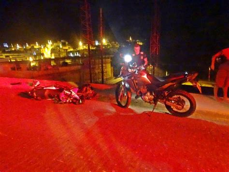 Acidente Entre Motocicletas Deixa Dois Mortos E Ferido Na BR 356 Em