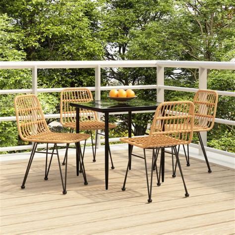 Pe As Conjunto De Jantar Para Jardim Vime Pe Kuantokusta