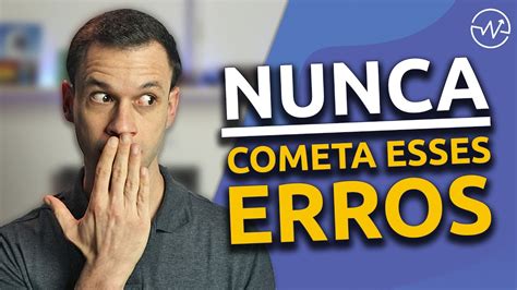 OS MAIORES ERROS DO INVESTIDOR INICIANTE E COMO EVITAR YouTube