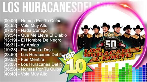 L O S H U R A C A N E S D E L N O R T E 2023 1 HORA Mejores Canciones