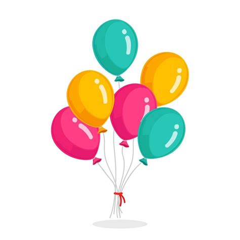montón de globos de helio bolas de aire voladoras aisladas en fondo