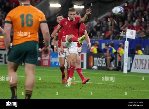 Gareth Anscombe De Wale Lors Du Match De La Coupe Du Monde De Rugby