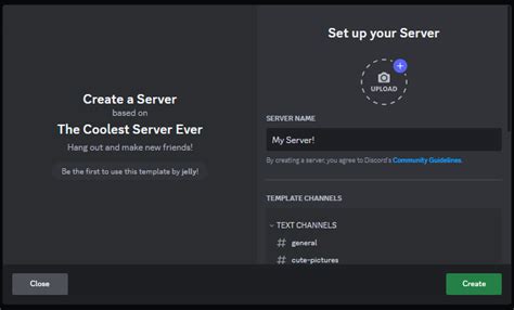 Server Templates Discord