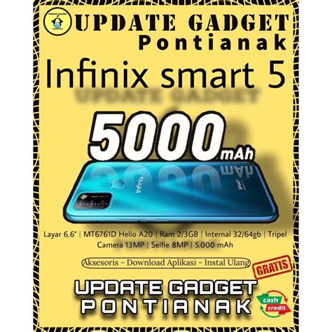 Jual Infinix Smart Gb Garansi Resmi Tahun Shopee Indonesia