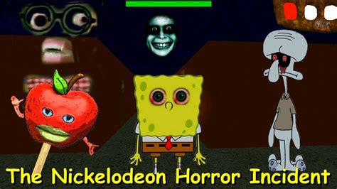 The Nickelodeon Horror Incident Baldi S Basics Mod YouTube