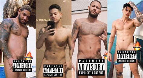 Neymar Jottapê Alex Mapeli Lucas Lira Fake Male Celebrity Nudes