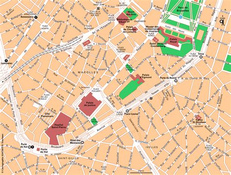 Carte De Bruxelles Archives Voyages Cartes