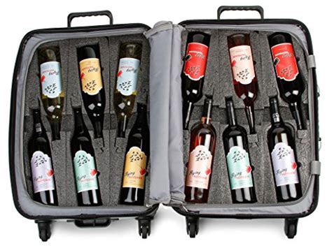 ᐅ VinGardeValise 04 Grande Wein Transportkoffer Reisekoffer für