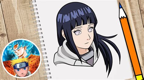 COMO DIBUJAR A HINATA HYUGA DE NARUTO YouTube