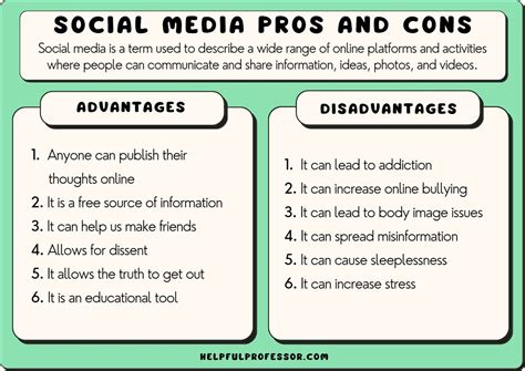 Advantages And Disadvantages Of Social Networking