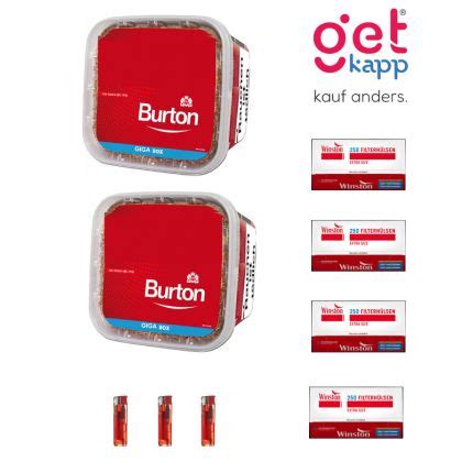 Burton Tabak Rot Sparset Extra Hülsen online kaufen getkapp de