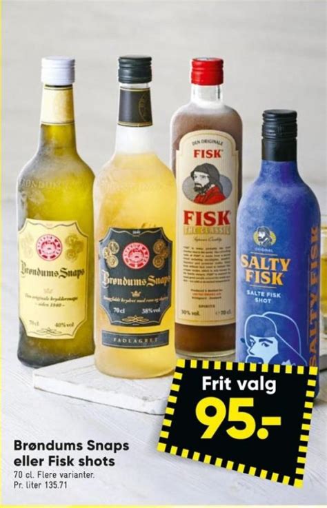 Brøndums Fadlagret Snaps Bilka juni 2023 Alle Tilbudsavis