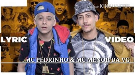 MC Pedrinho MC Menor Da VG Potencia Do PopoZão DJ Pereira YouTube