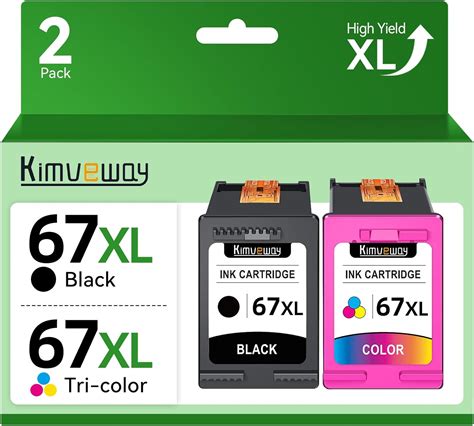 Amazon Xl Black Tri Color High Yield Ink Cartridge Replacement