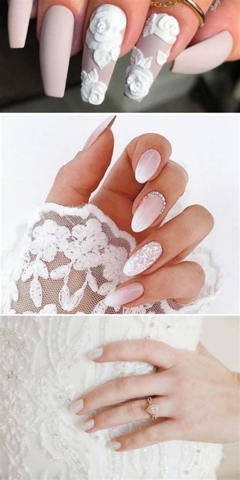 32 Most Beautiful Bridal Wedding Nails Design Ideas For Your Big Day Artofit