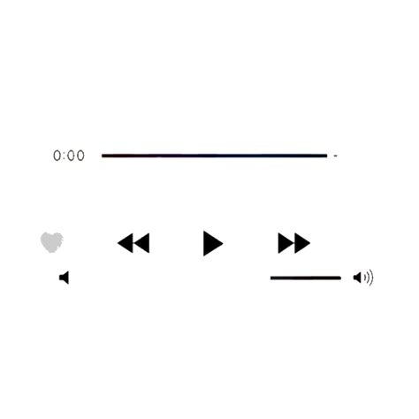 Aesthetic Spotify Template Png