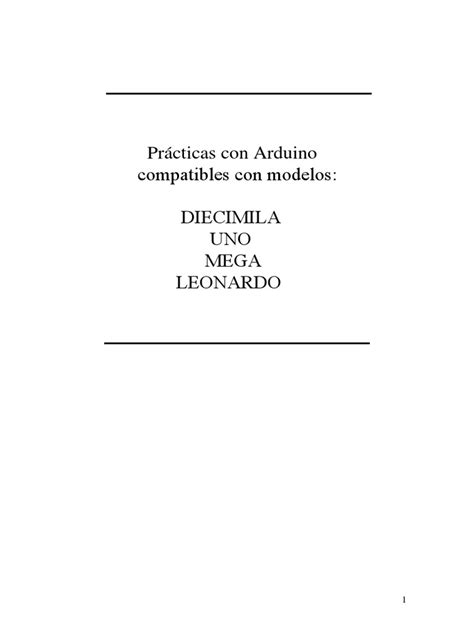 manuan de practicas con arduino pdf sensor arduino