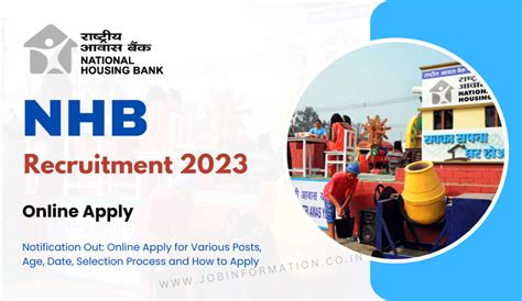 Nhb Recruitment Notification Out Online Apply For Various Posts