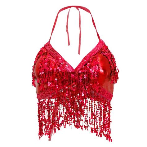 Kostium do tańca brzucha Biustonosz Halter Top 12814332260 Allegro pl