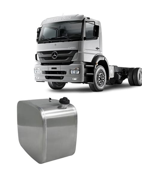 Tanque de Combustível em Alumínio para Mercedes Benz Axor LE 130L