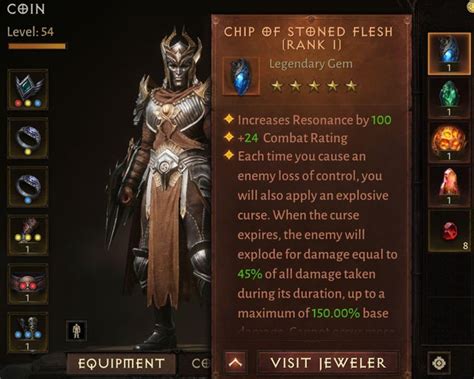 Diablo Immortal Legendary Gems List Best Ones To Equip Farm
