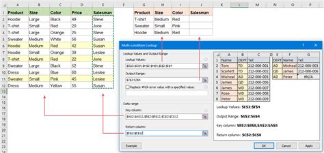 Excel Vlookup Multiple Criteria Myexcelonline Riset