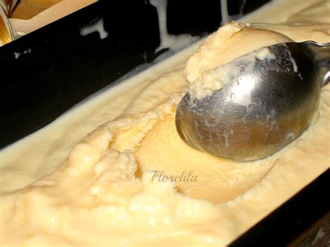Florelila recetas y aficiones by Toñi Navarro Helado de mantecado