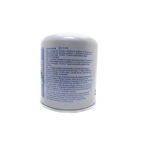 Filtro do secador da válvula apu do volvo mbb vw ford iveco man