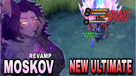 Revamped Moskov Gameplay New Skills Mobile Legends YouTube