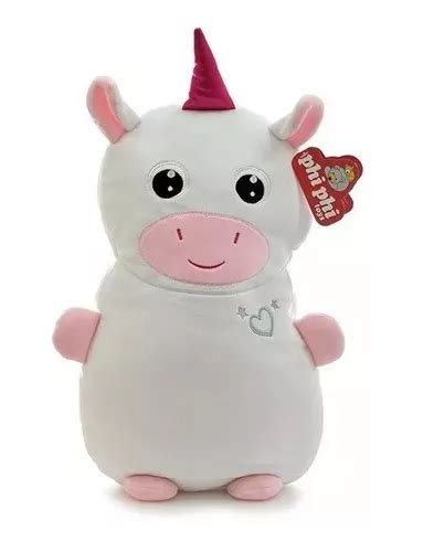 Pelúcia Phi Phi Toys animais elastano unicórnio 40 cm MercadoLivre