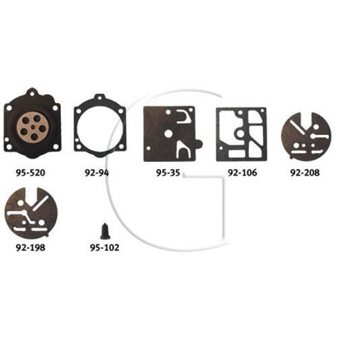 Original Membranen D G KIT für Vergaser HDC WALBRO
