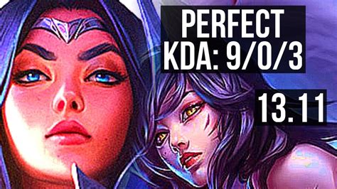 IRELIA Vs AHRI MID 9 0 3 Legendary 500 Games KR Master 13 11