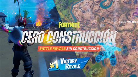 Fortnite Cero Construcci N Xbox Series S P Youtube