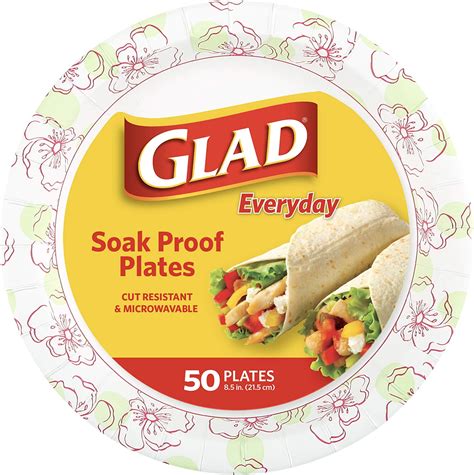 Amazon Amazon Basics Everyday Paper Plates Inch Disposable