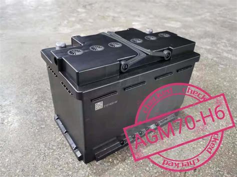 Car Battery H6 12V 70ah Start Stop AGM Car Battery China Automotive