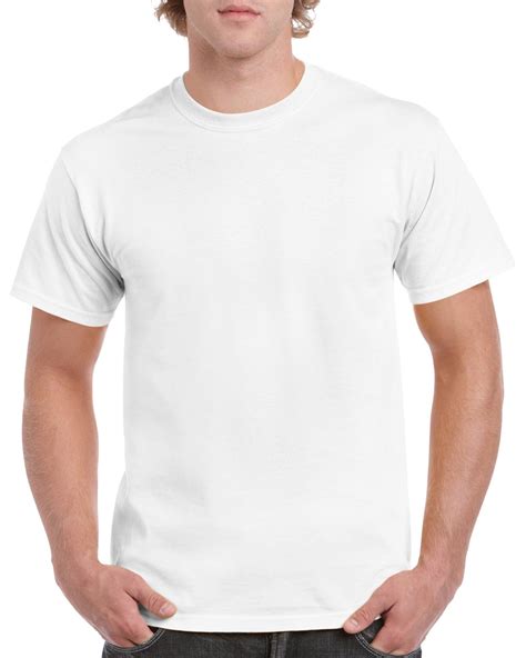 Gildan Mens Heavy Cotton T Shirt Xl White Walmart