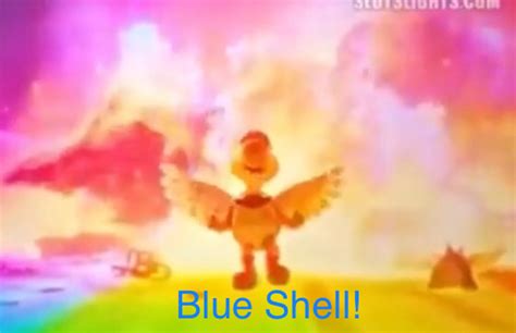 Mario Movie Blue Shell Blank Template Imgflip
