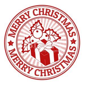 Santa Stamps Clip Art Library