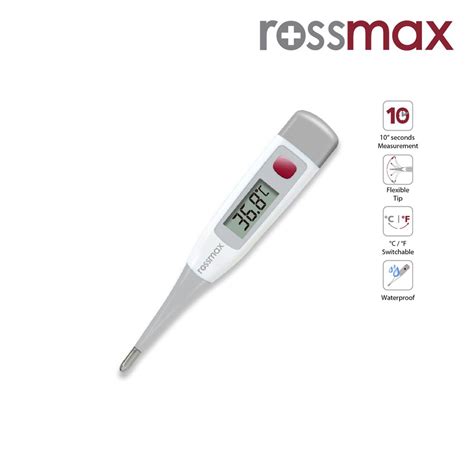 Thermomètre Flexible ROSSMAX TG380 Hôpital à domicile