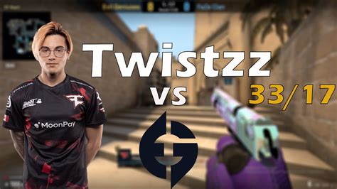 CS GO POV Demo FaZe Twistzz 33 17 Vs Evil Geniuses De Mirage IEM