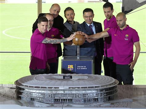 Barcelona Apresenta Maquete Do Novo Camp Nou Placar O Futebol Sem