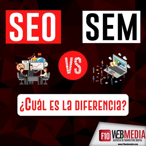 Cuál es la diferencia entre SEO y SEM F10 Web Media