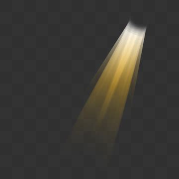 Golden Isolated Sunrays Sunlight Light Effect Lens Flare Lens Flare