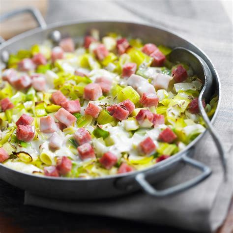 Recette tartiflette diététique aux poireaux Cuisine Madame