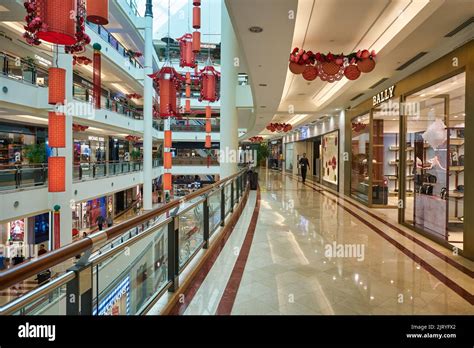 KUALA LUMPUR MALAYSIA CIRCA JANUARY 2020 Interior Shot Of Suria