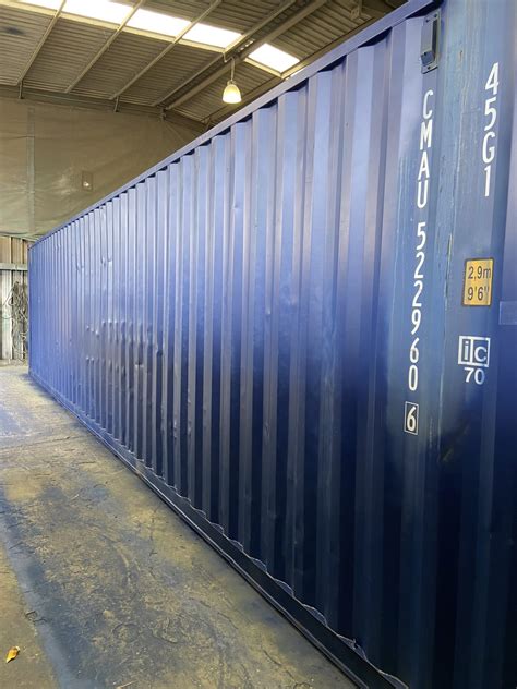 40ft Export Grade High Cube Containers First