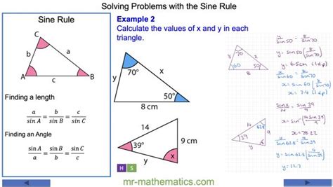 problems involving the sine rule mr
